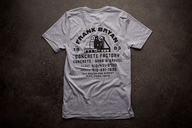 Frank Bryan Logo Grey Shirt - cwpress