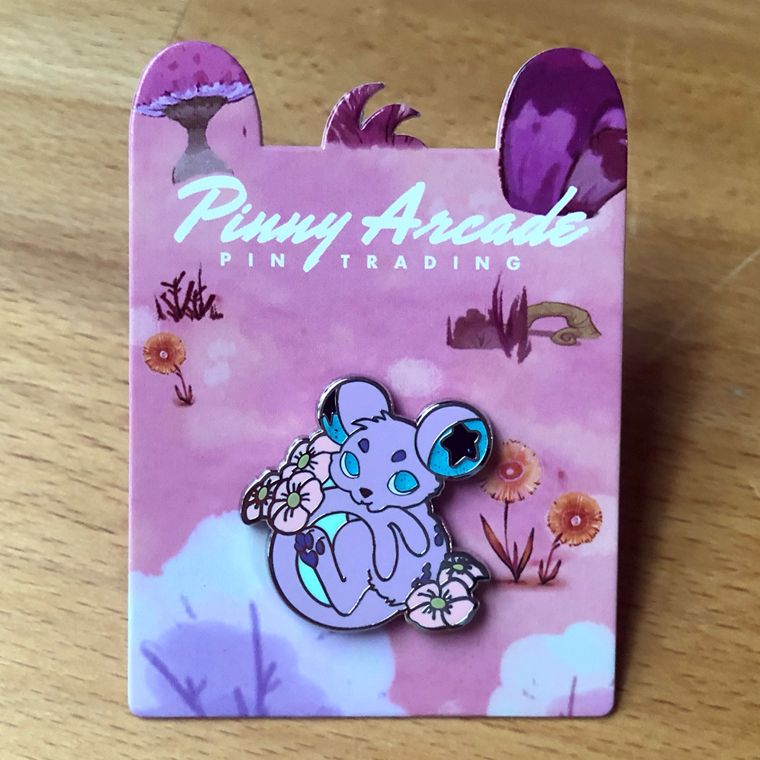 Exocolonist Purple Alien Fren’ Pinny Arcade Enamel Pin - cwpress